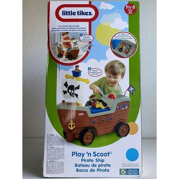 Little Tikes | Toys | Little Tikes2in Pirate Ship Rideon Toy Andplayset ...